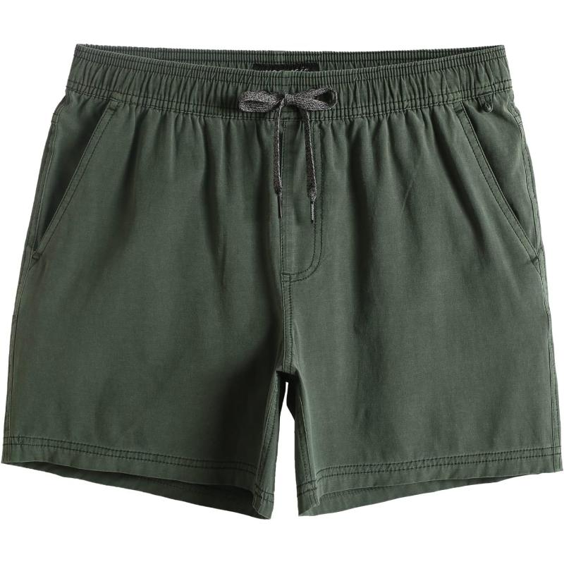 maamgic Men’s 5 inch Inseam Shorts Pull-On Relaxed Fit Comfort Stretch ...