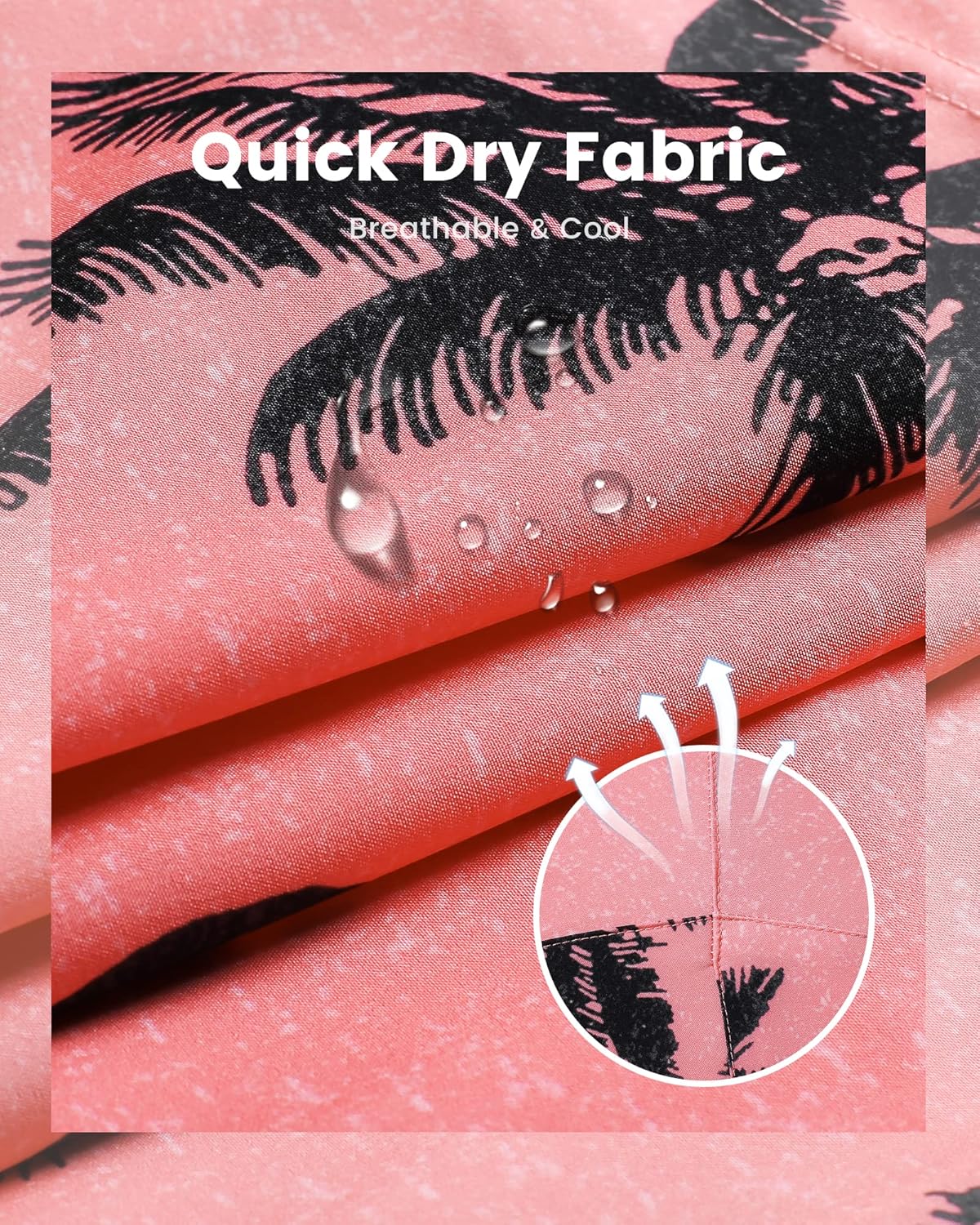 maamgic 2 in 1 Mens Swim Trunks 7 Inch Swim Shorts Swim Suits Board ...