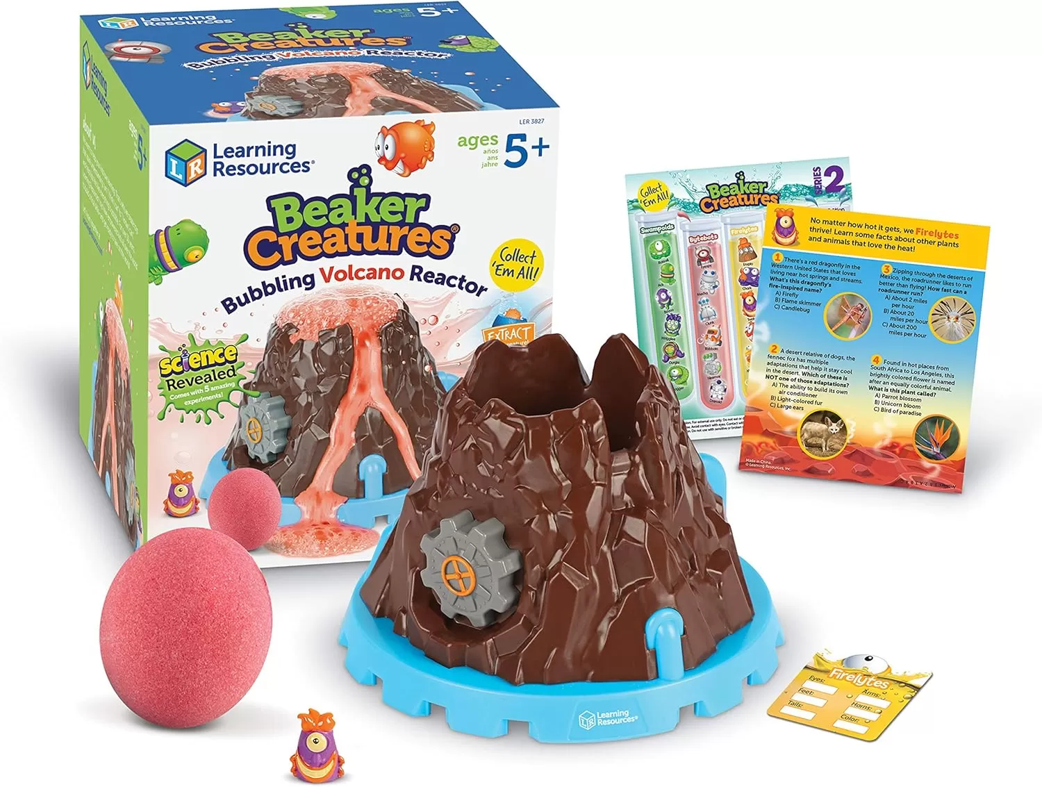 Learning Resources Beaker Creatures Bubbling Volcano Reactor – Ages 5 ...