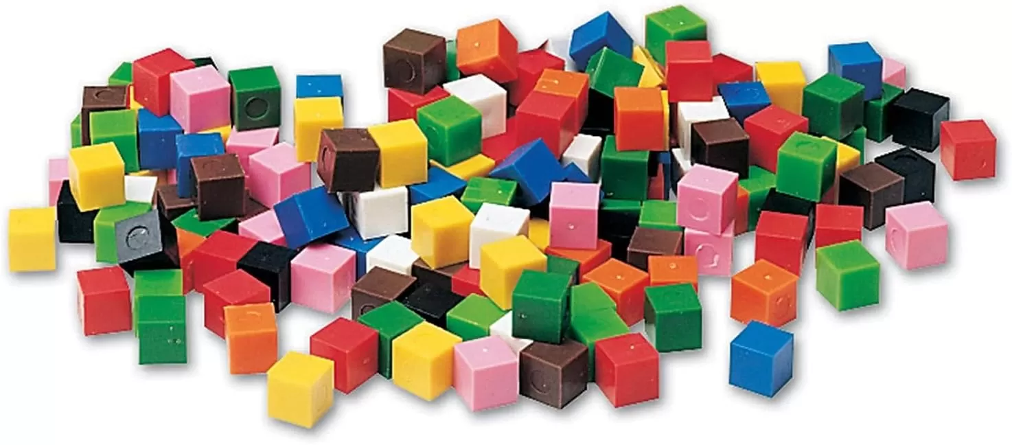 Learning Resources Centimeter Cubes, Set of 1000 - Learning Resources