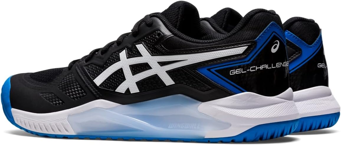 ASICS Men’s Gel-Challenger 13 Tennis Shoes(Black/Electric Blue) - ASICS ...