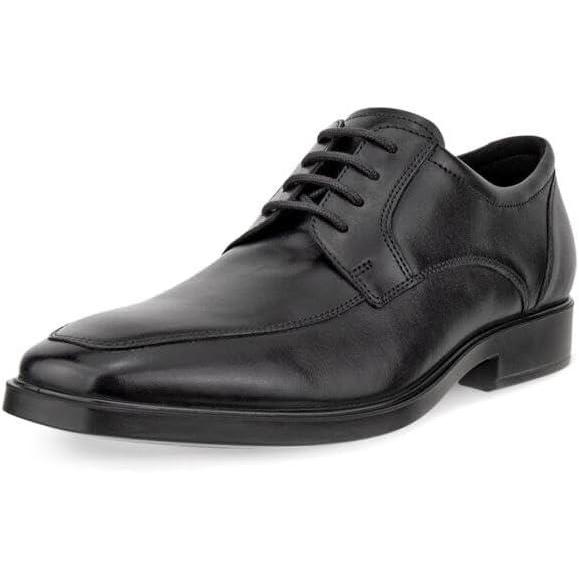 ECCO Mens Milan Apron Toe Tie(Black) - ECCO Shoes Sale