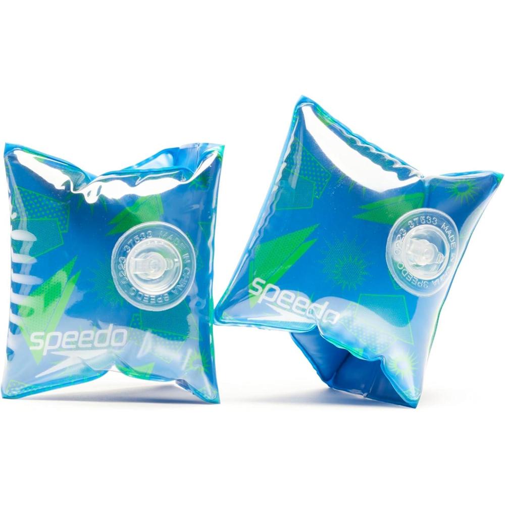 Speedo unisex-child Swim Arm Bands Begin to Swim(Azure Kapow) - Speedo ...
